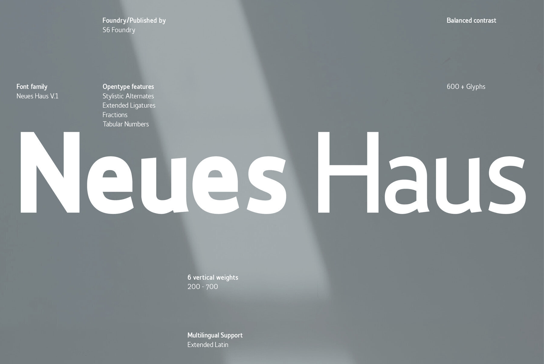 Neues Haus Font - YouWorkForThem