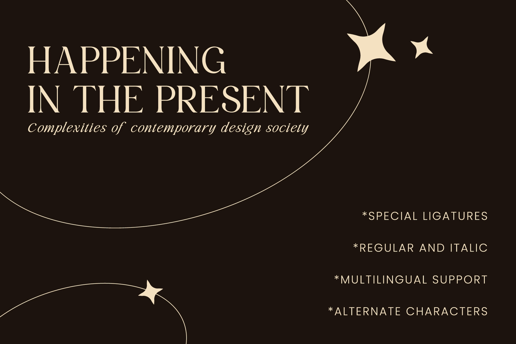 Shows Gracious Font - YouWorkForThem