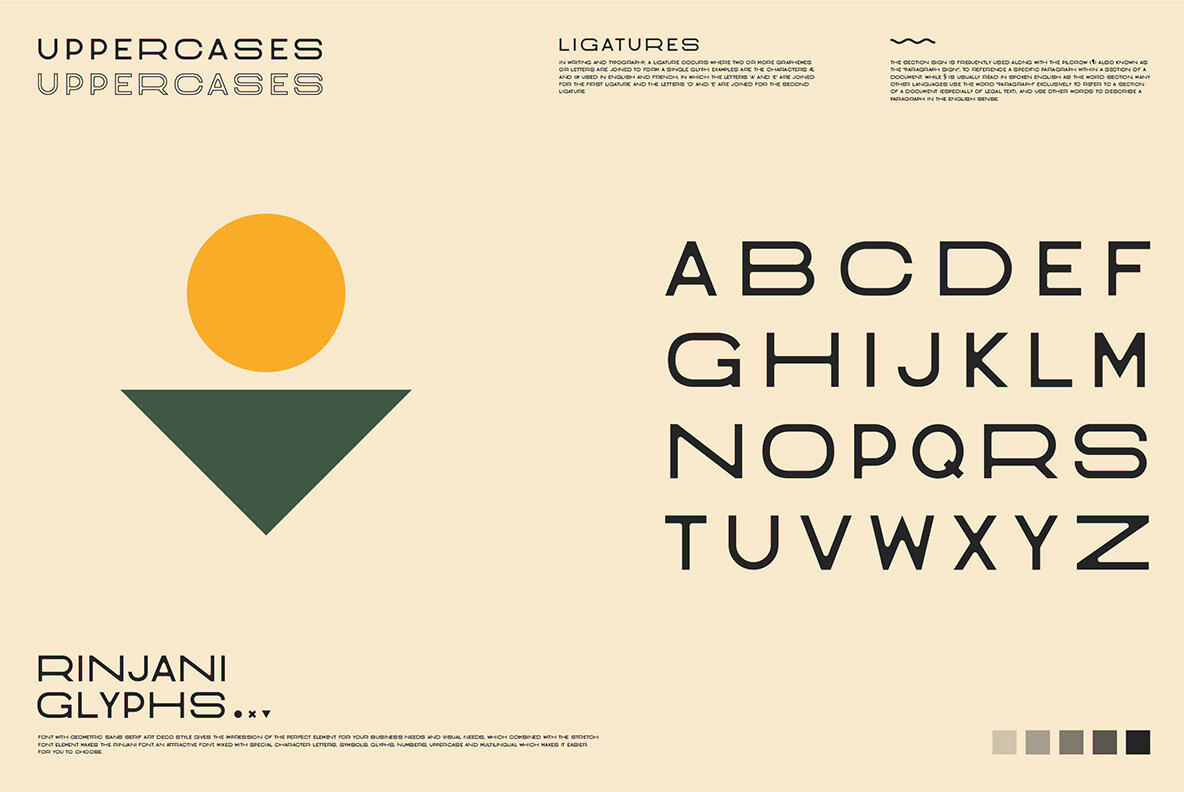 Rinjani Font - YouWorkForThem