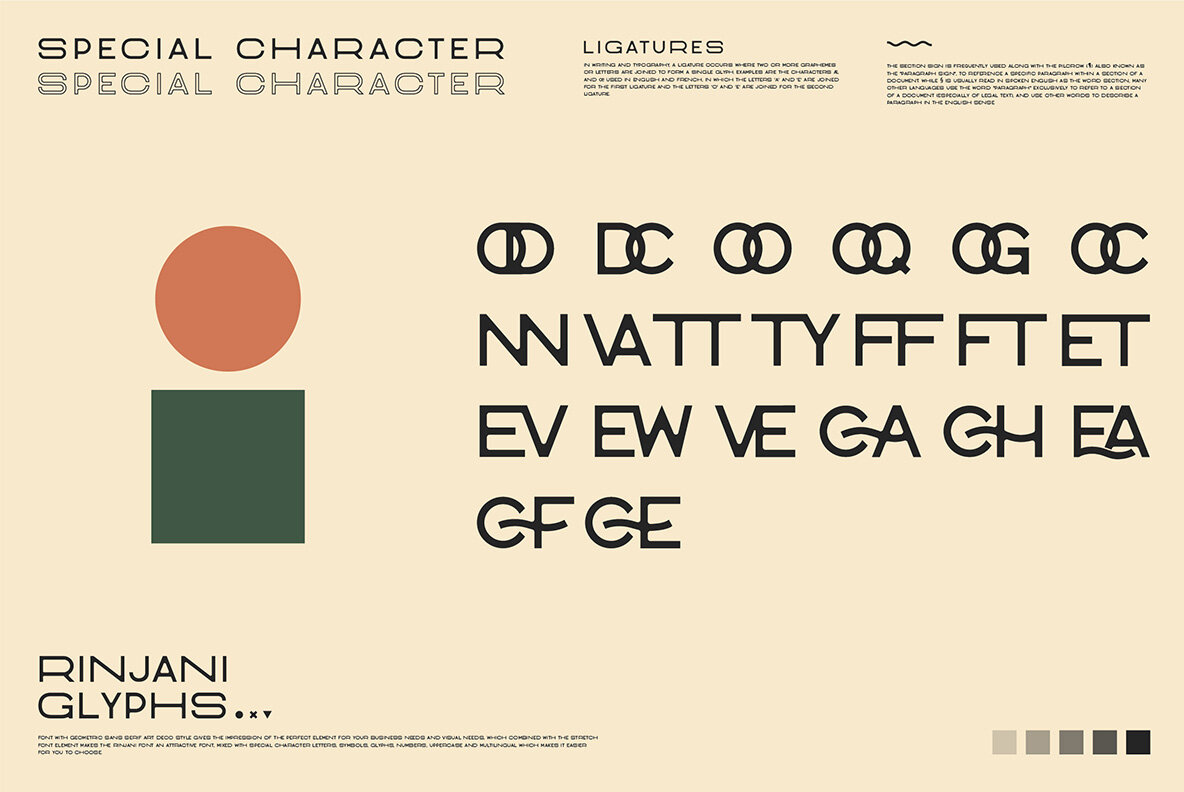 Rinjani Font - YouWorkForThem