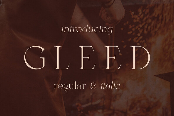 Gleed Font - YouWorkForThem
