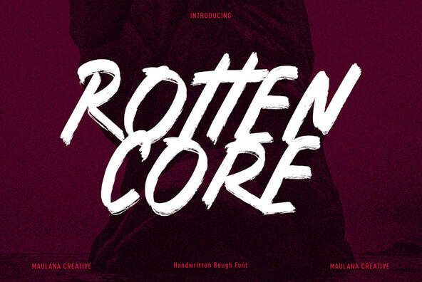 Rotten Core Font TrueType - YouWorkForThem