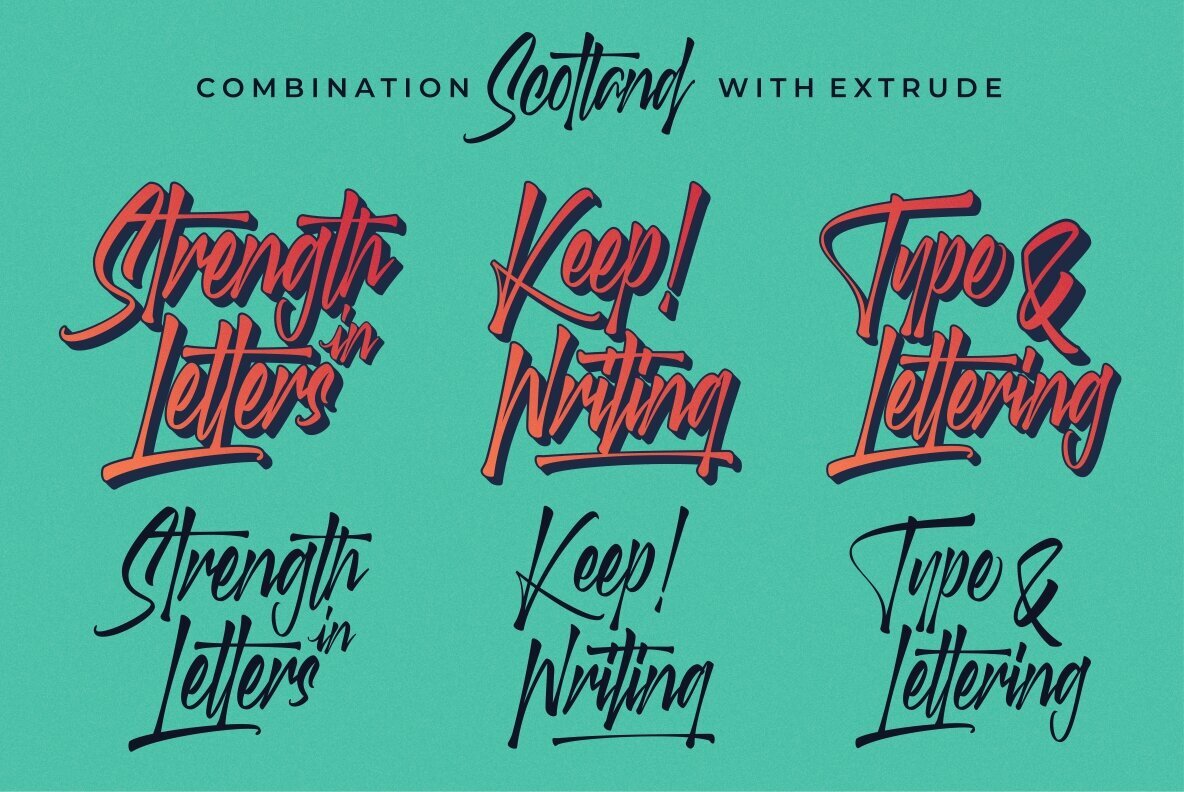 Scotland Stories Font - YouWorkForThem