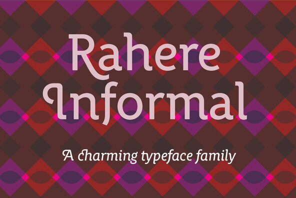 Rahere Informal Font - YouWorkForThem