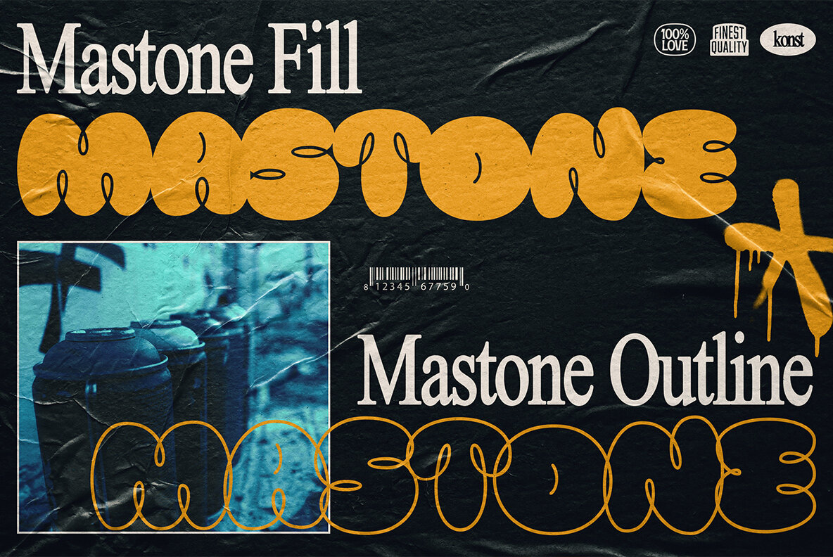 Mastone Font - YouWorkForThem