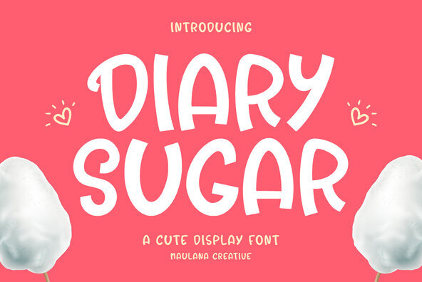 Diary Sugar Font - FontPath