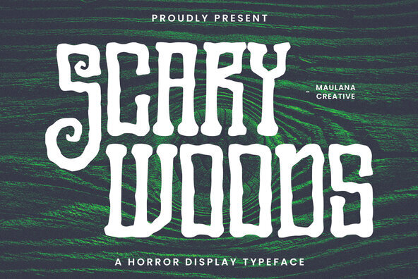 Scary Woods Font - FontPath