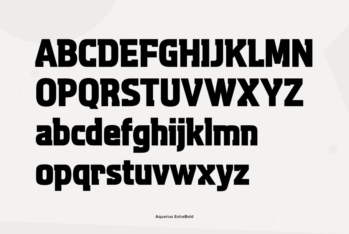 Aquarius Font - YouWorkForThem