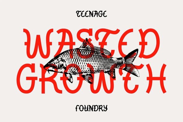 TF Wasted Growth Font - YouWorkForThem