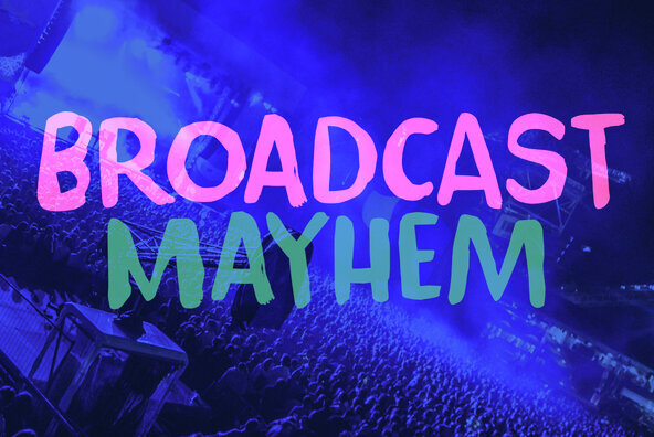 Broadcast Mayhem Font - FontPath