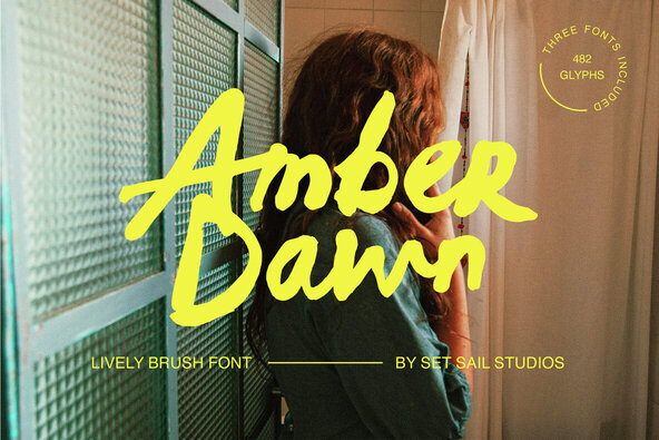 Amber Dawn Font - FontPath