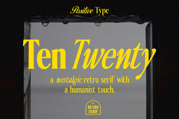 Ten Twenty Bold Font OpenType - YouWorkForThem