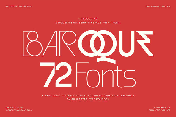 Baroque Grotesk Ultra Bold Round Font OpenType - YouWorkForThem