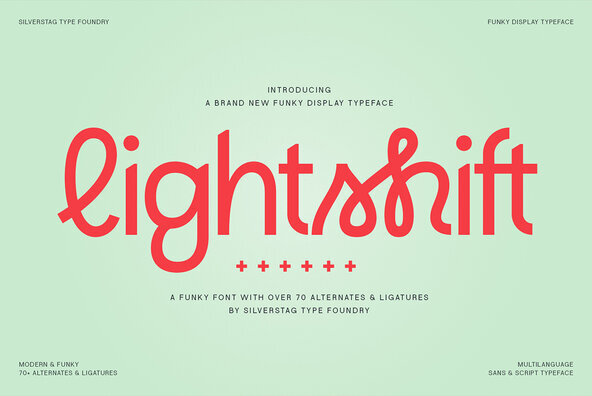Lightshift Font - YouWorkForThem