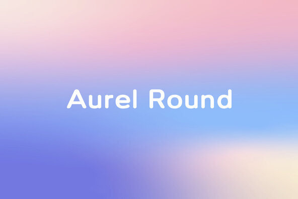 Aurel Round Semi Bold Font OpenType - YouWorkForThem