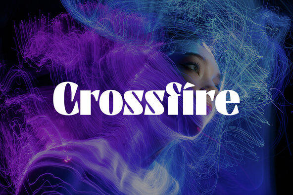 Crossfire Typeface Bold Font OpenType - YouWorkForThem