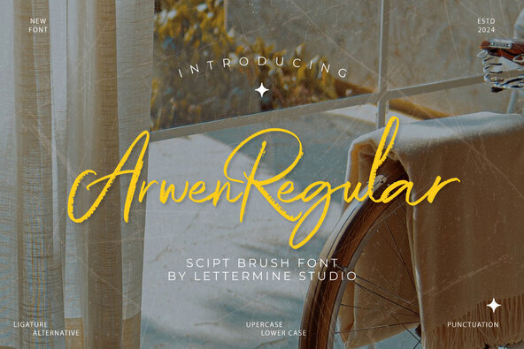 Arwen Regular Font OpenType - YouWorkForThem