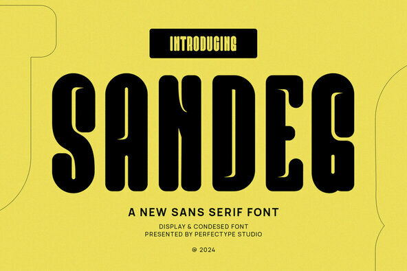 Sandeg Font TrueType - YouWorkForThem