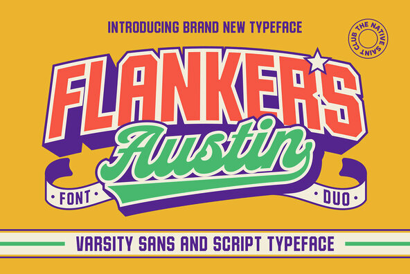 Flankers Austin Script Font TrueType - YouWorkForThem