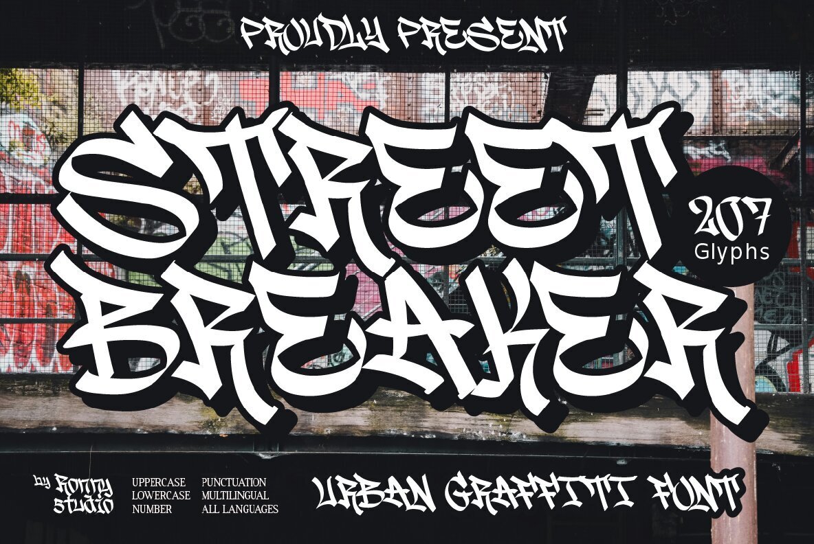 Street Breaker Font - FontPath