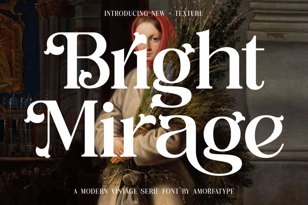 Bright Mirage Font - FontPath