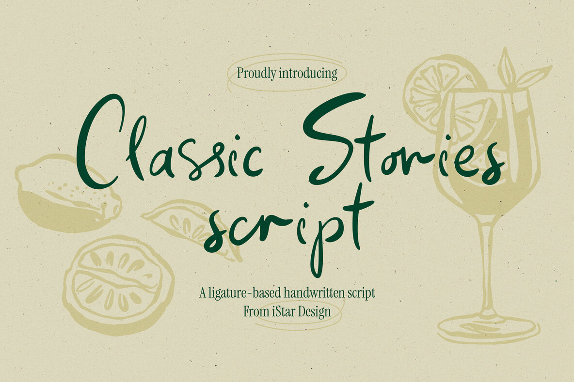 Classic Stories Font - FontPath