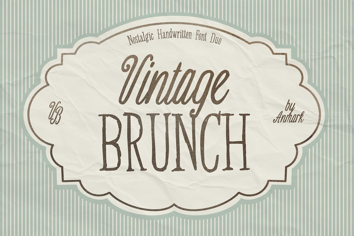 Vintage Brunch Font - FontPath