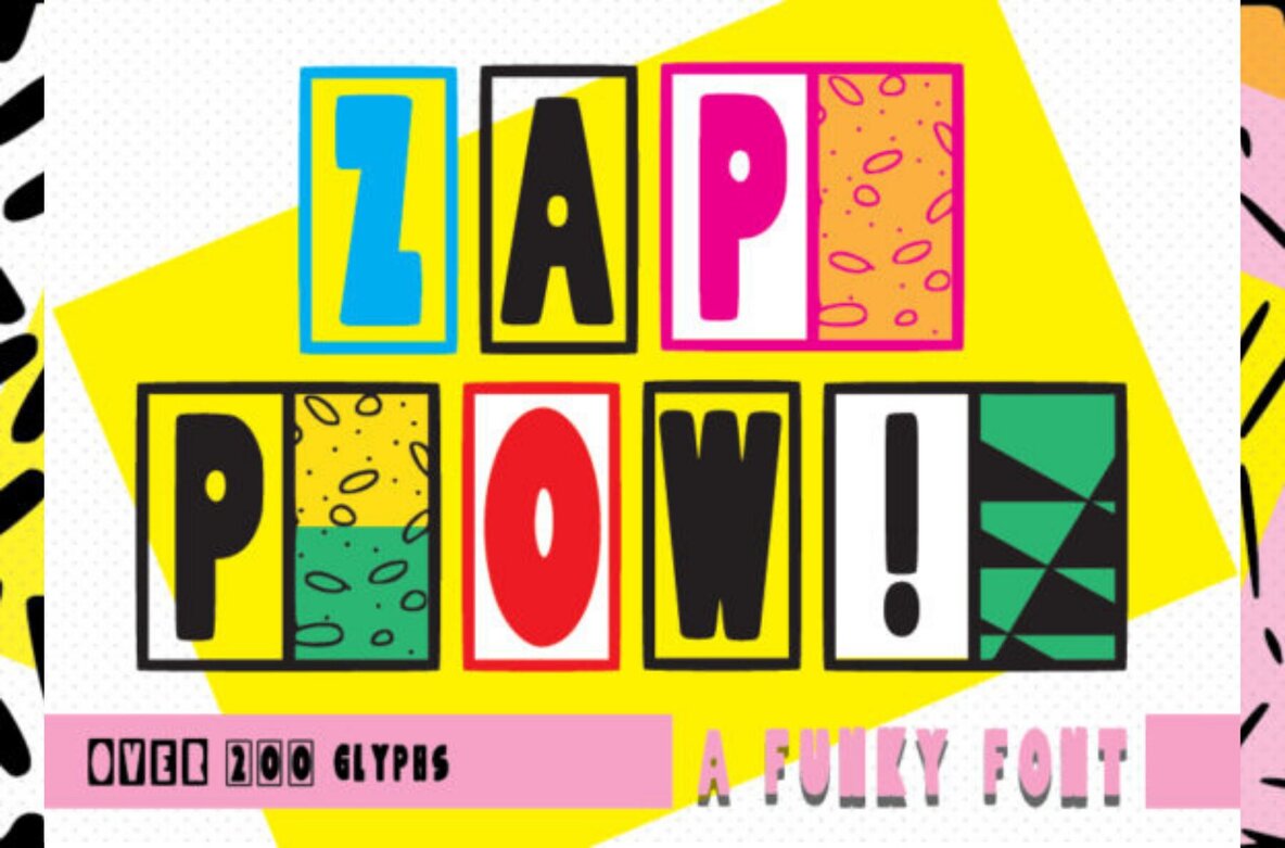 Zap Pow Font - FontPath