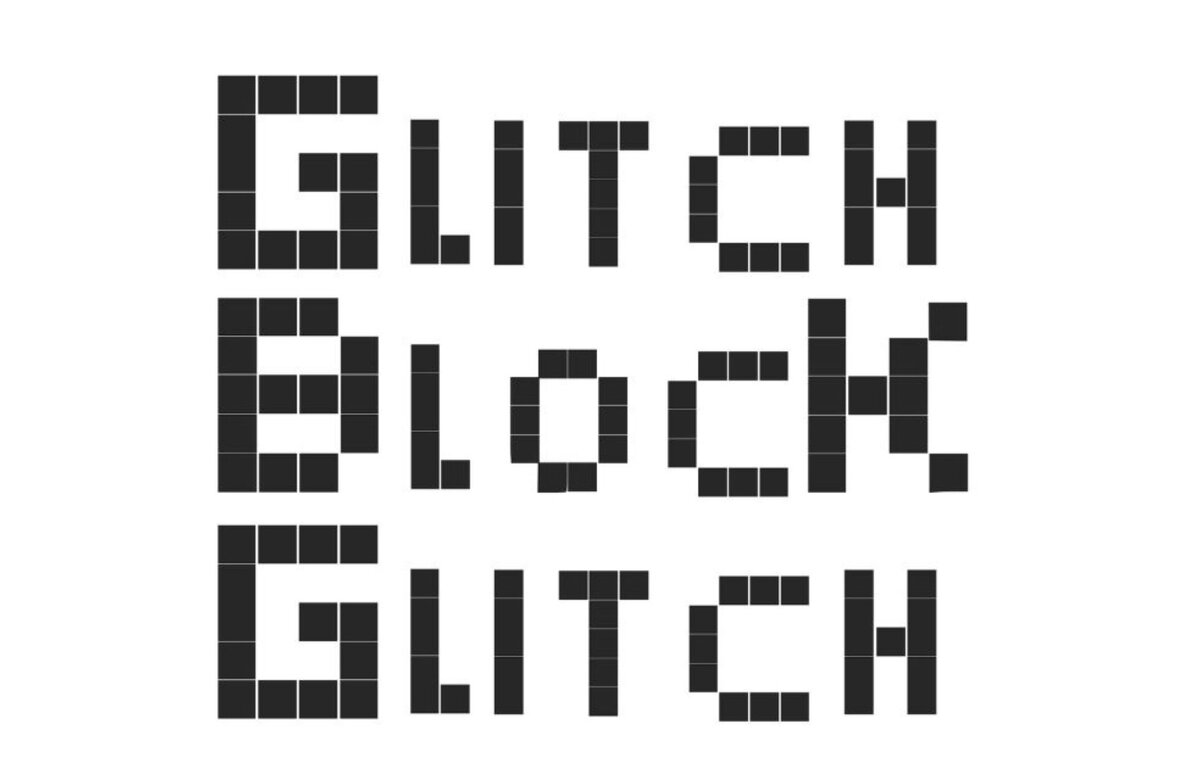 Glitch Block Font - FontPath