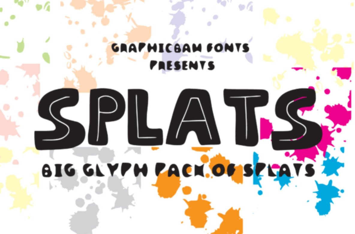 Splats Font - FontPath