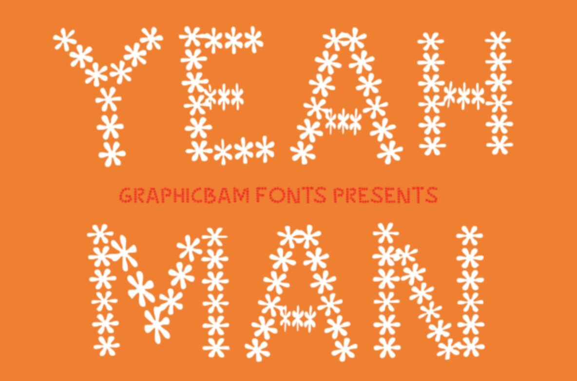 Yeah Man Font - FontPath