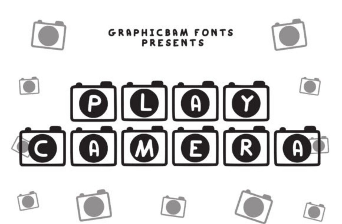 Play Camera Font - FontPath