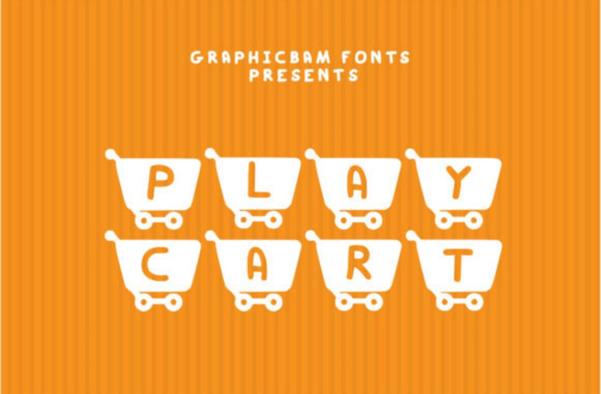 Play Cart Font - FontPath