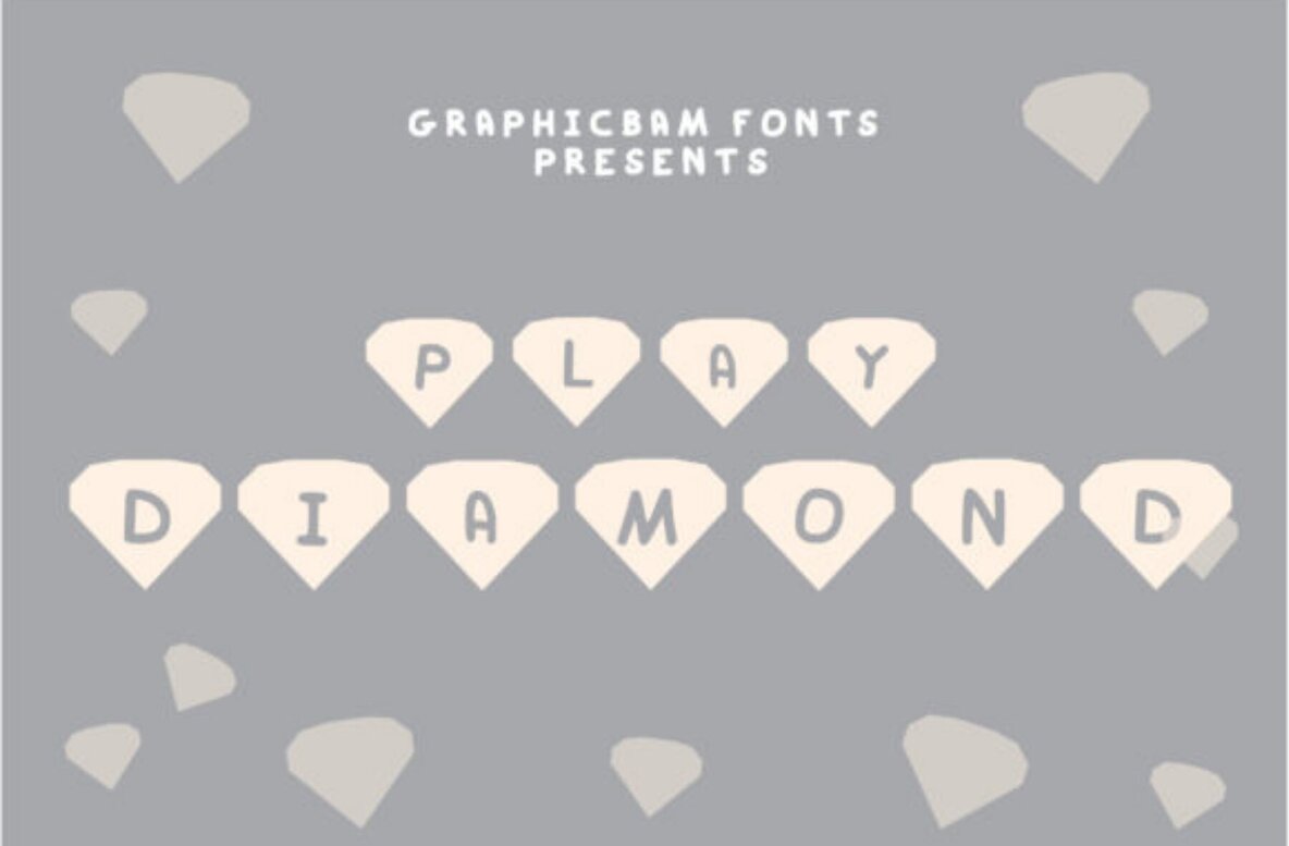 Play Diamond Font - FontPath