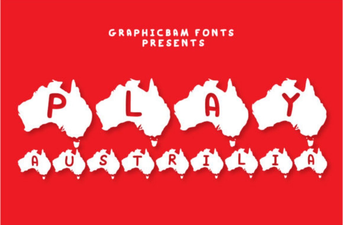 Play Austrilia Font - FontPath