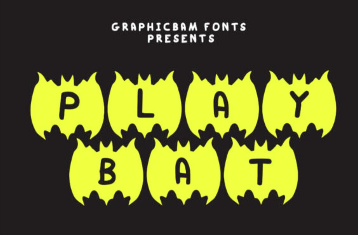 Play Bat Font - FontPath