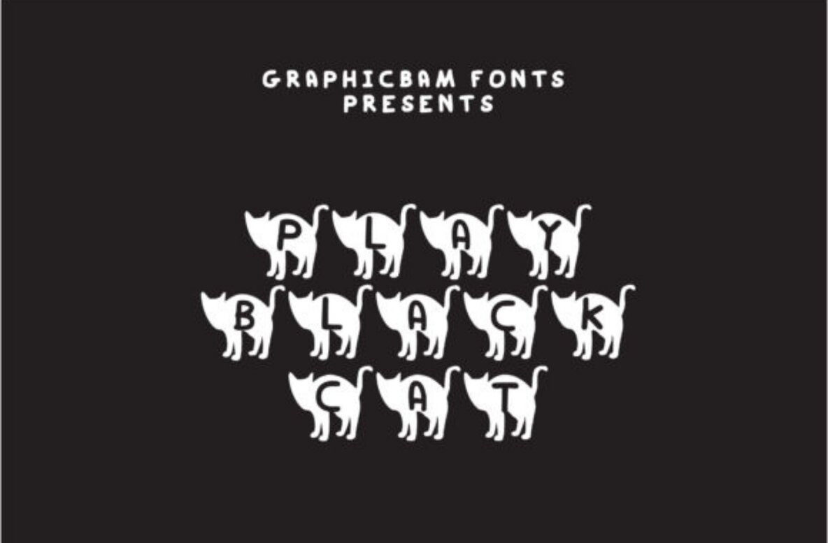 Play Black Cat Font - FontPath
