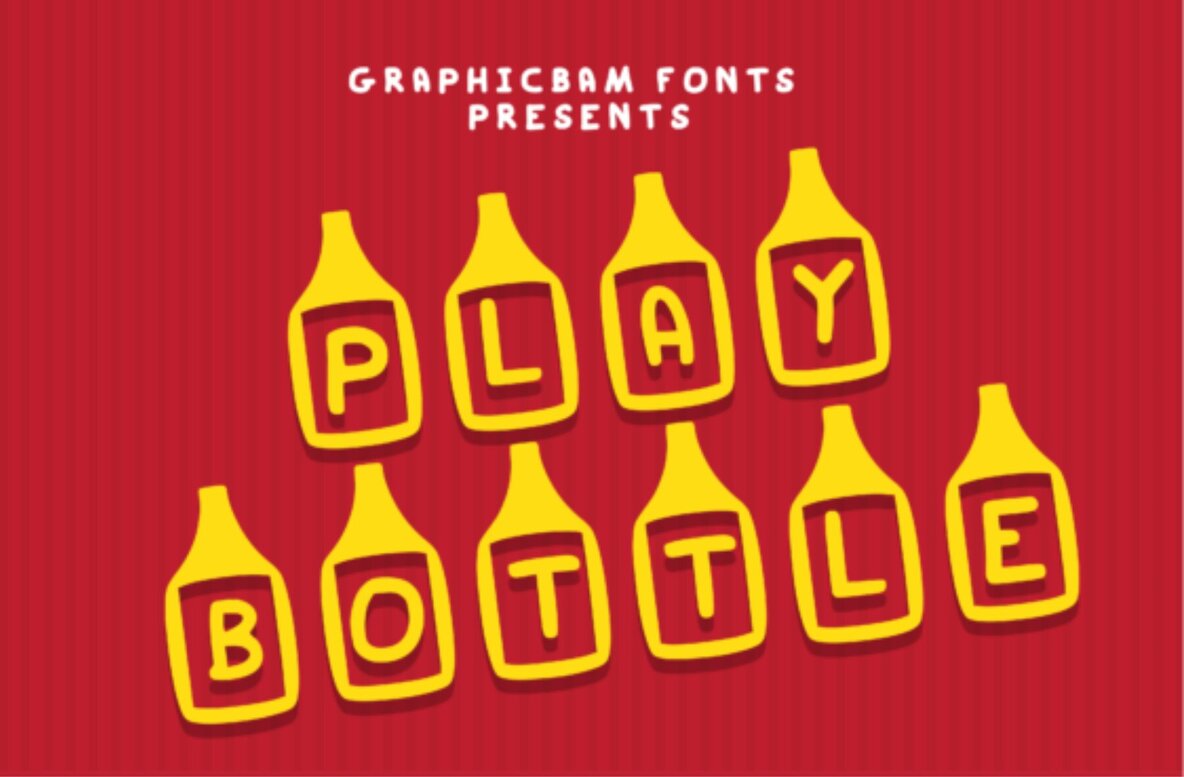 Play Bottle Font - FontPath