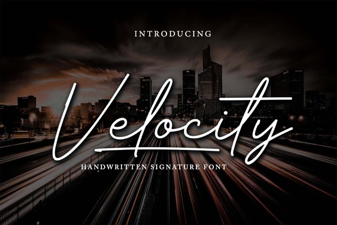 Velocity Font - FontPath