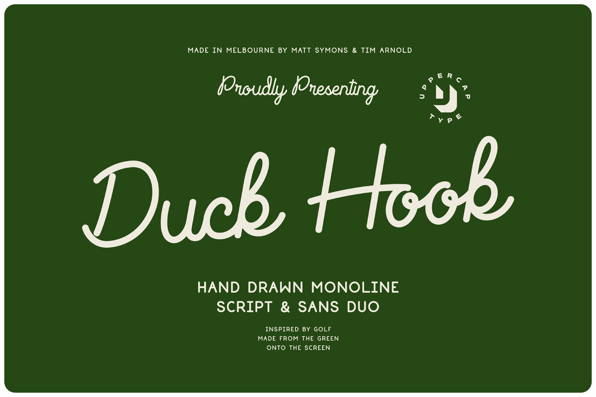 Duck Hook Font - FontPath