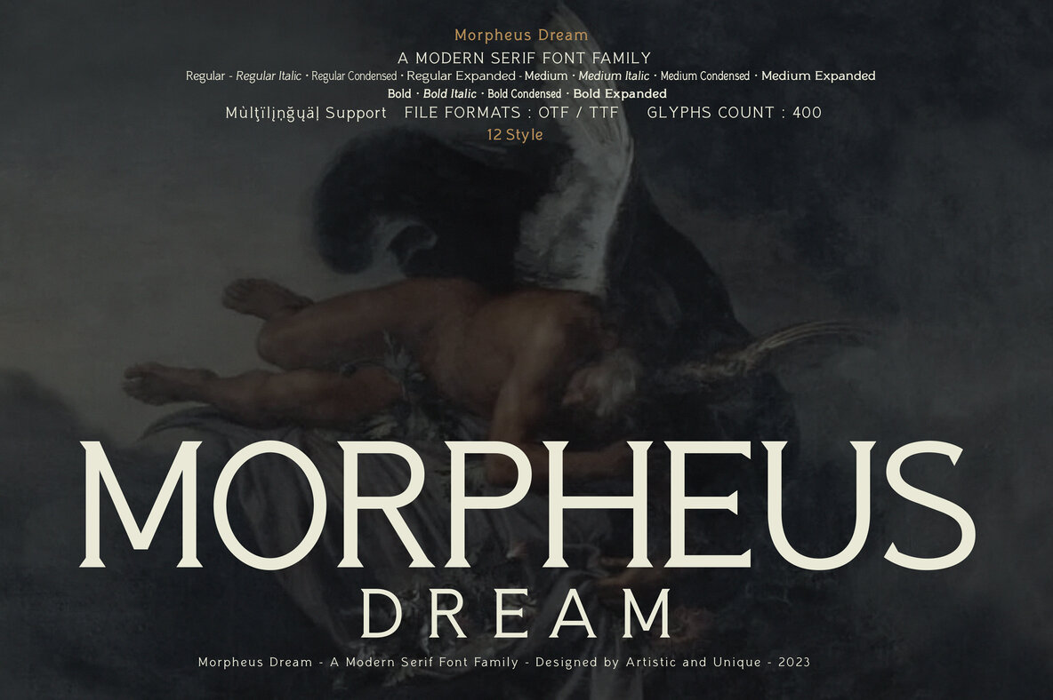 Morpheus Dream Font - FontPath