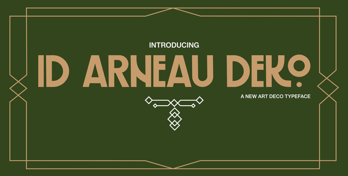 ID Arneau Deko Font - FontPath