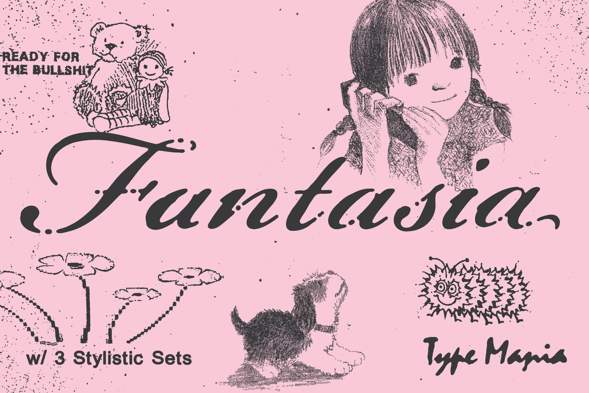 Fantasia TM Font - FontPath