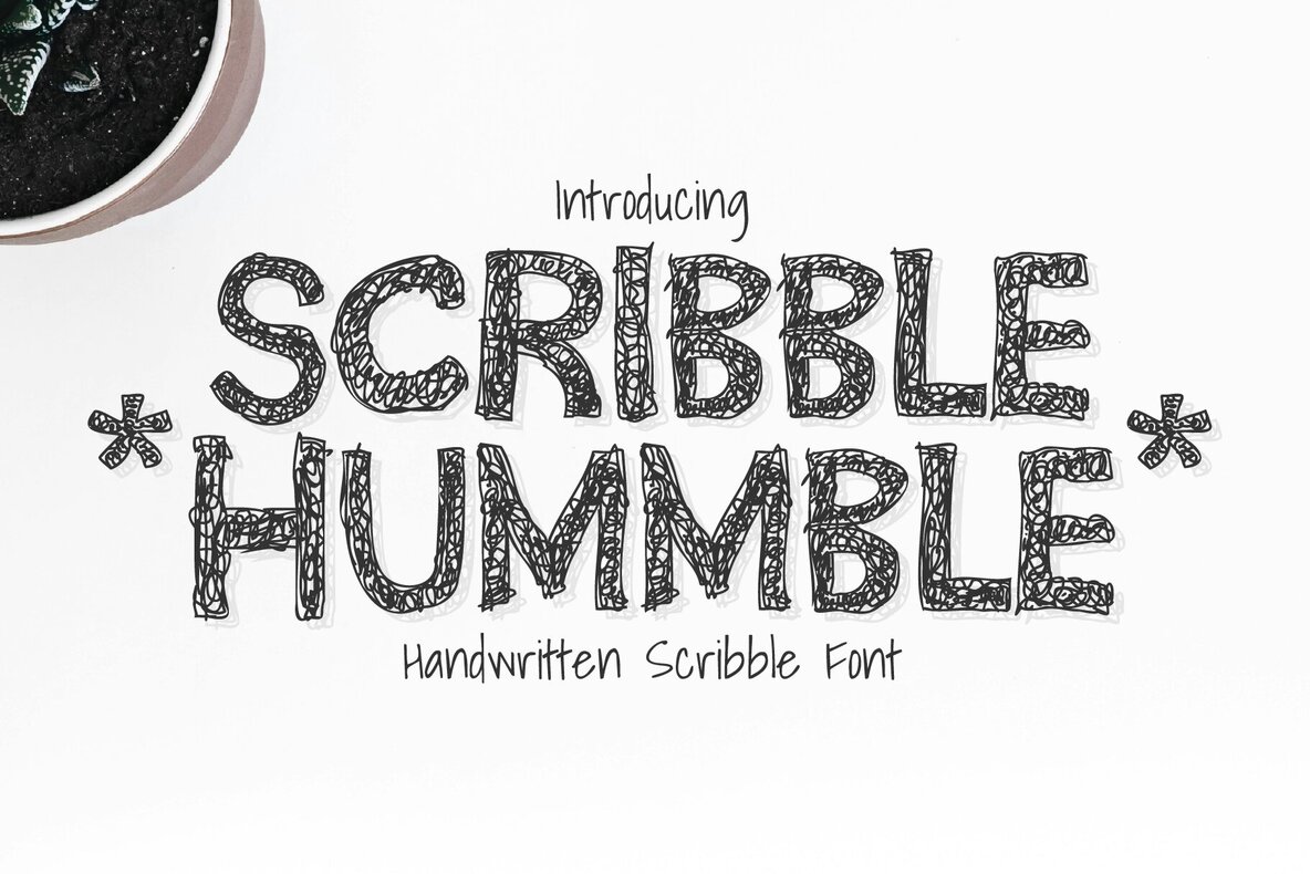 Scribble Hummble Font - FontPath