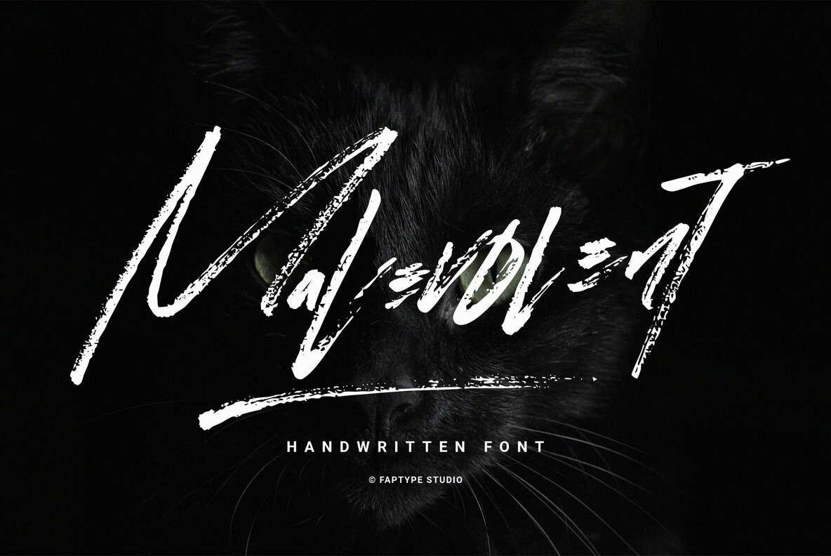 Malevolent Brush Font - FontPath