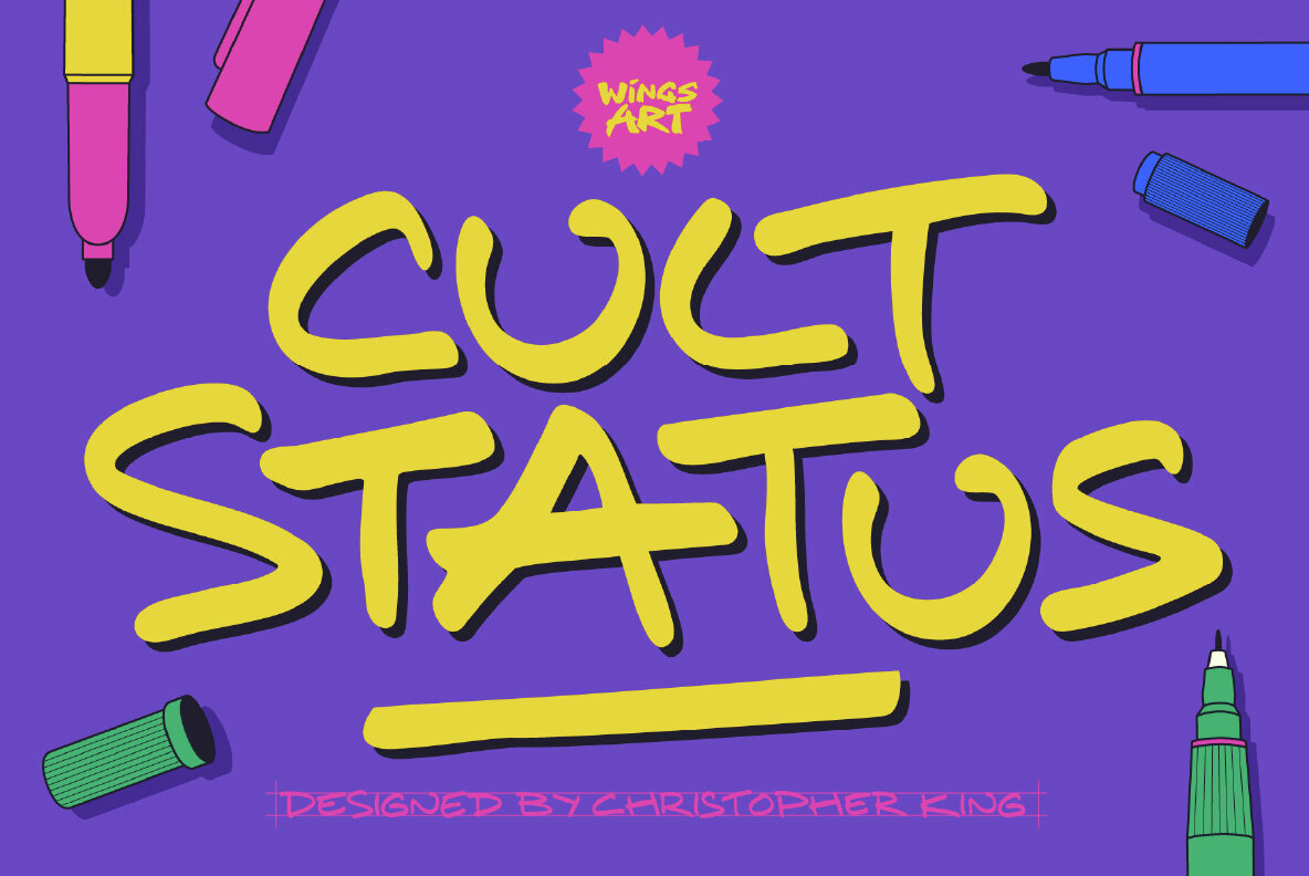 Cult Status Font - FontPath