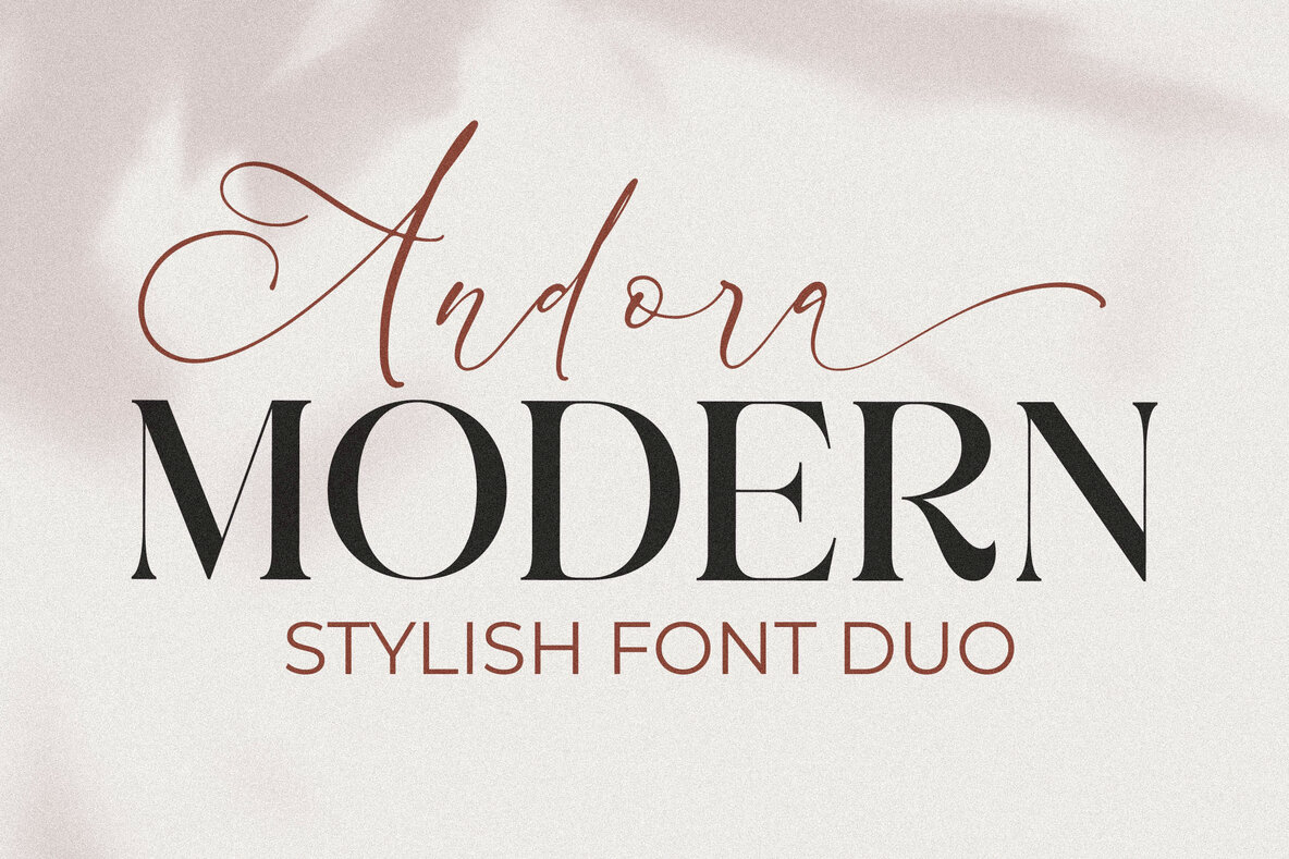 Andora Modern Font - FontPath