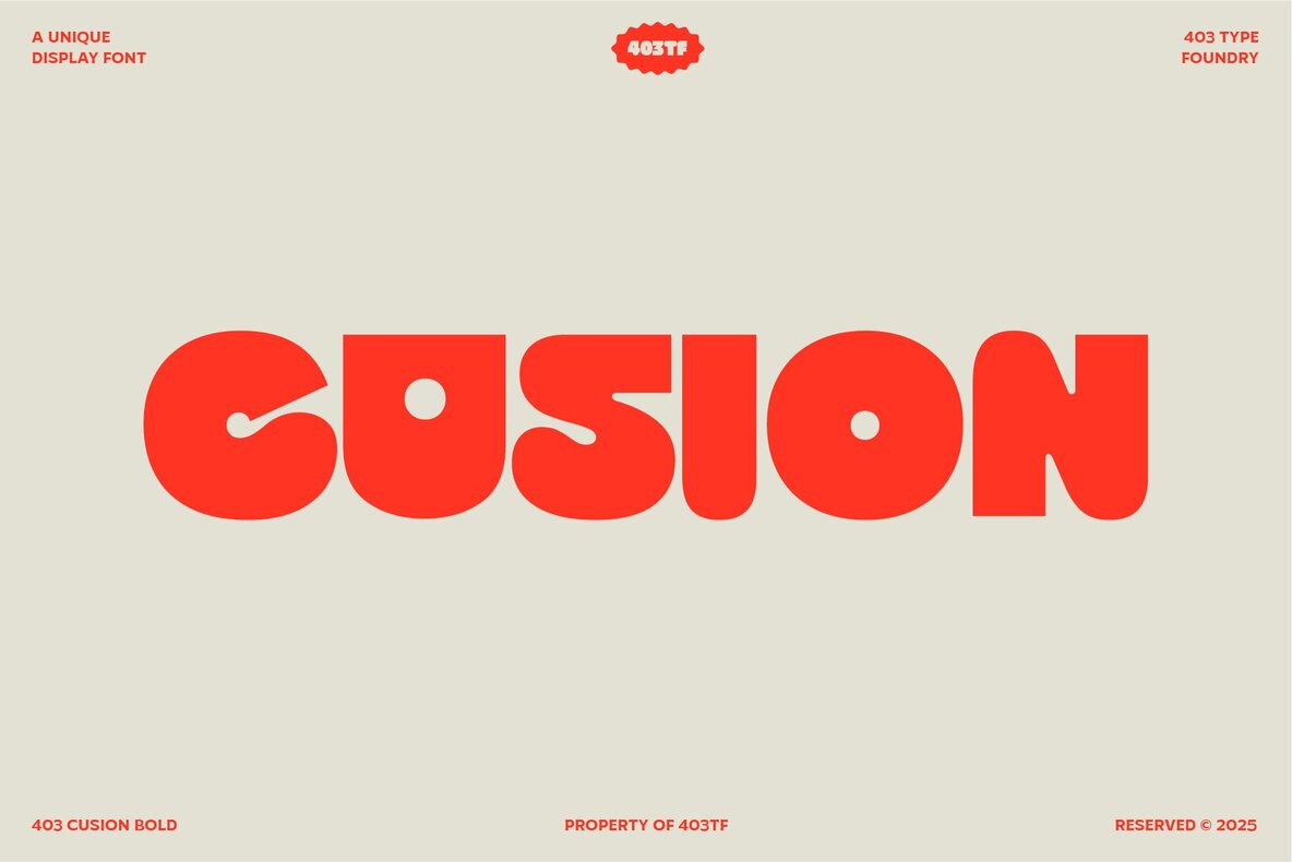 403 Cusion Font - FontPath