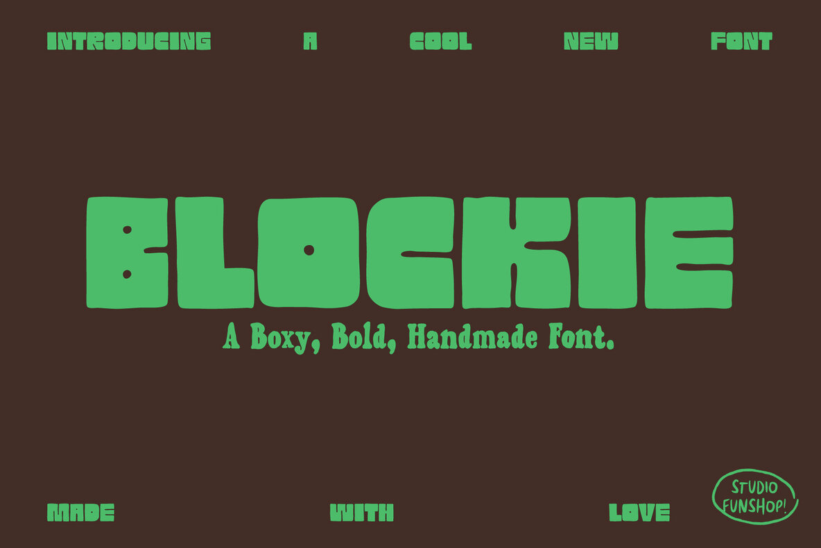 Blockie Font - FontPath