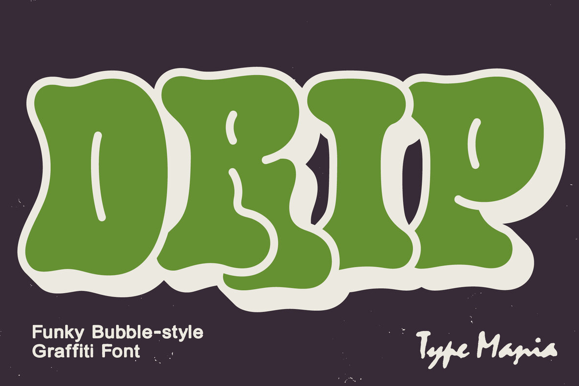 Drip TM Font - FontPath